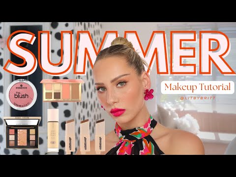 | SUMMER MAKE UP TUTORIAL | My first Youtube video :) - YouTube