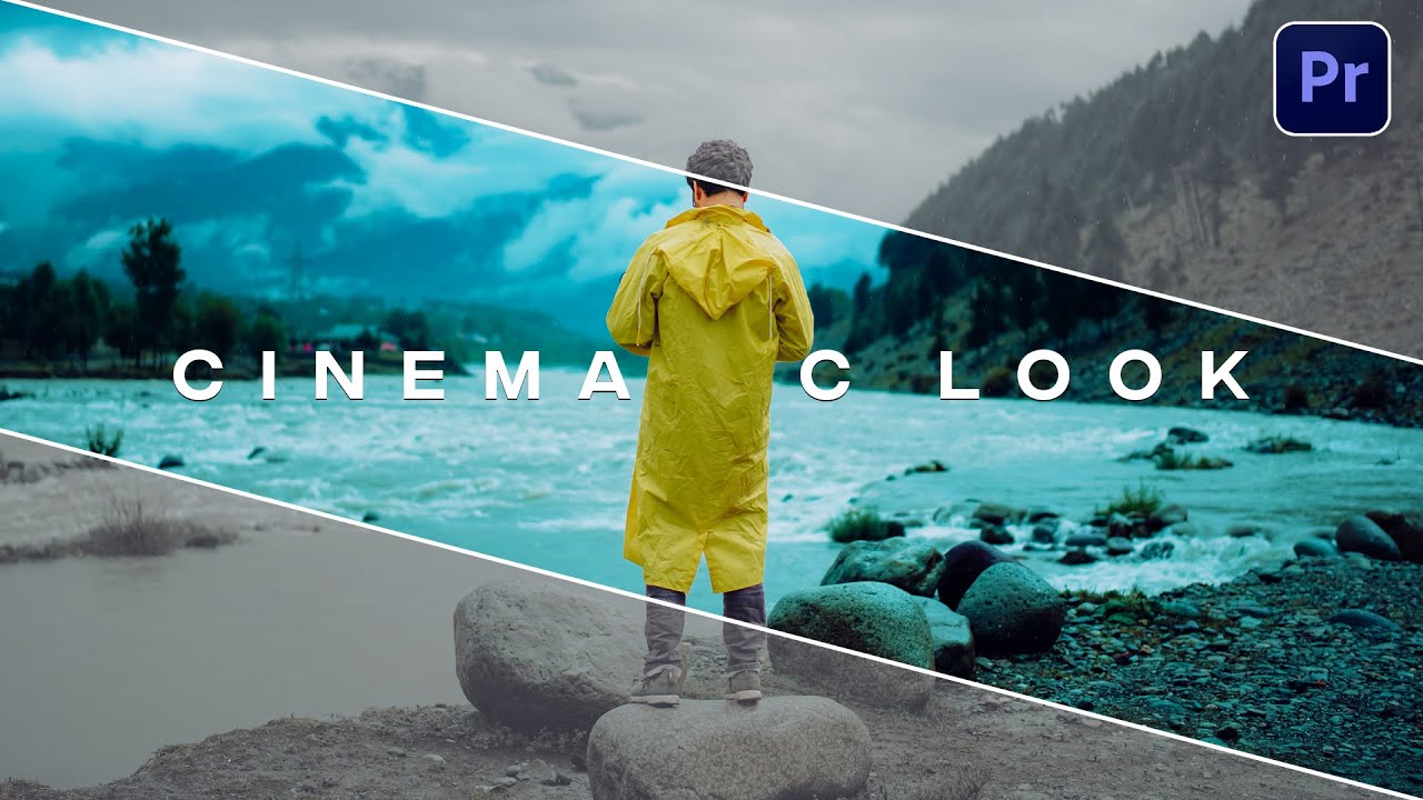 How to get the CINEMATIC LOOK in Premiere Pro Tutorial - YouTube
