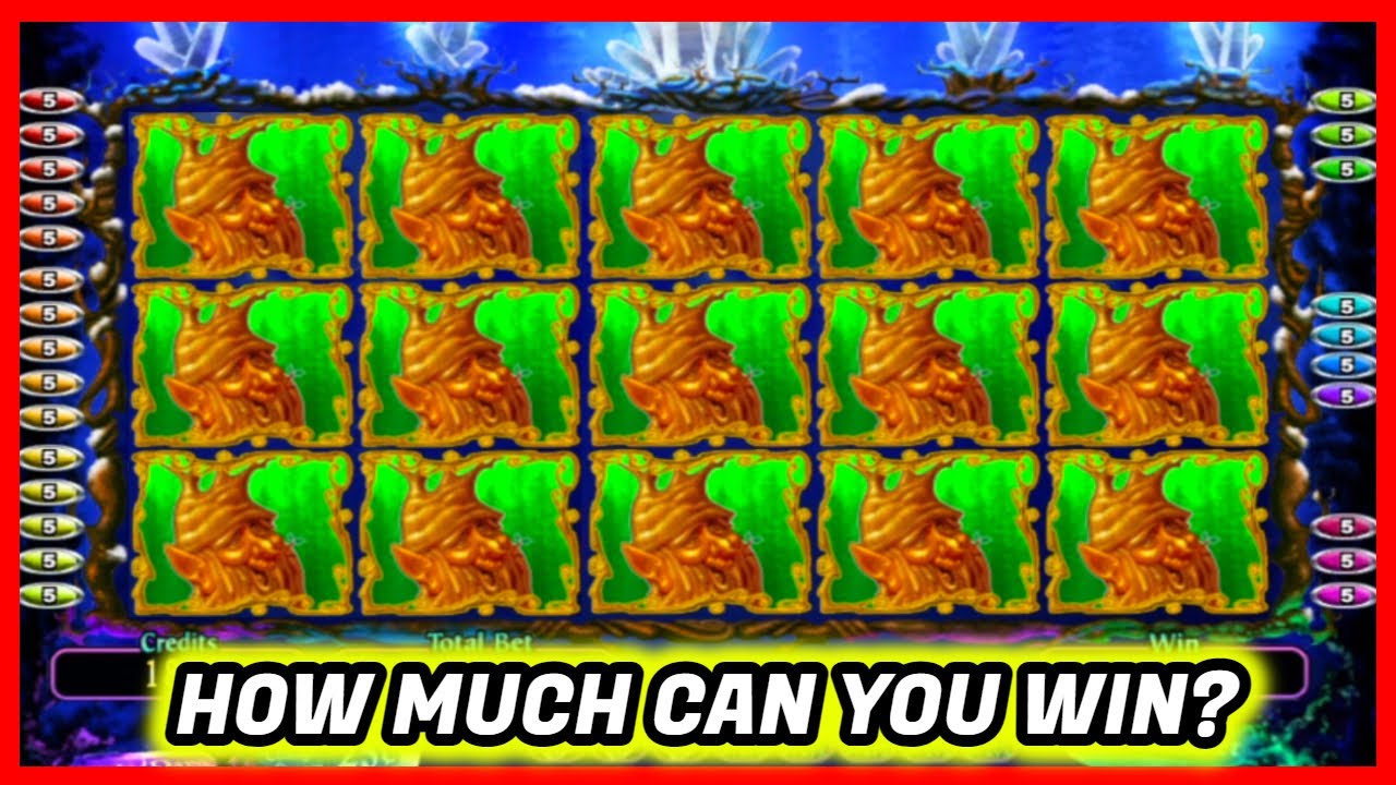 Amazing Free Spins and Big Wins! 💎 Crystal Forest Slot Machine ⭐️ Old ...