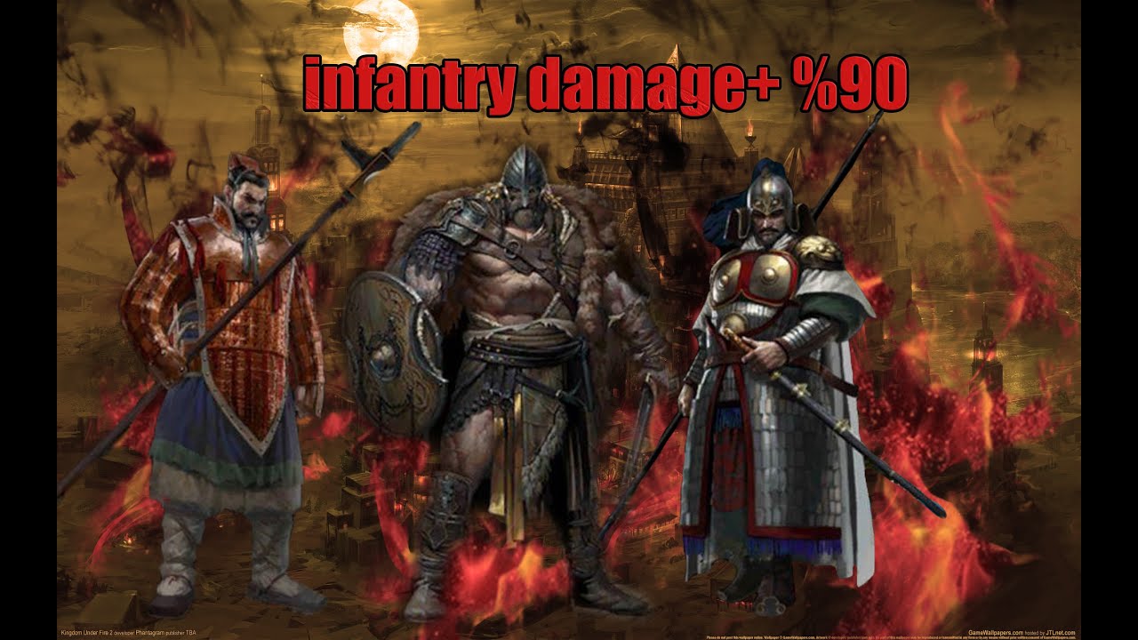clash of kings infantry damage +90 % - YouTube
