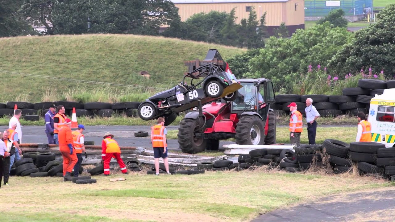 EACC Sprint 26th July 2014 Colin Tullis' MNR Vortex Crash Aftermath ...