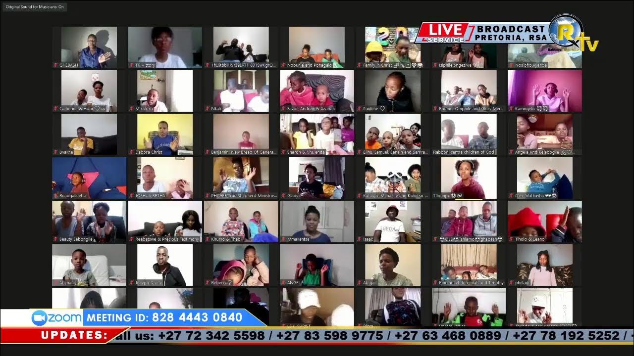 25 MARCH 2023 SATURDAY LIVE BROADCAST SERVICE WITH PROF. LESEGO DANIEL AND SONS PART 1 - YouTube
