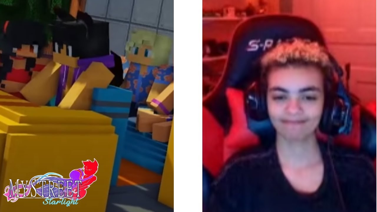 Rollercoasters are scary! | Aphmau Mystreet: Starlight Reactions • S5 ...