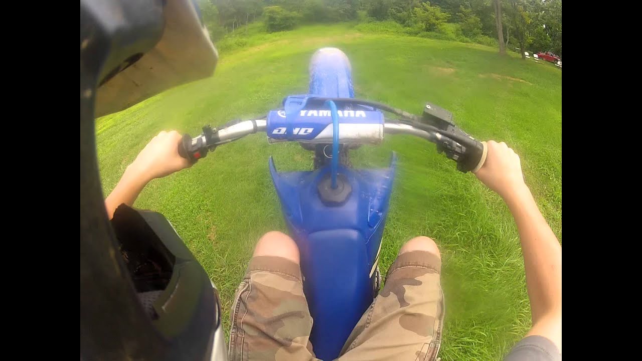 riding yamaha ttr 125 - YouTube