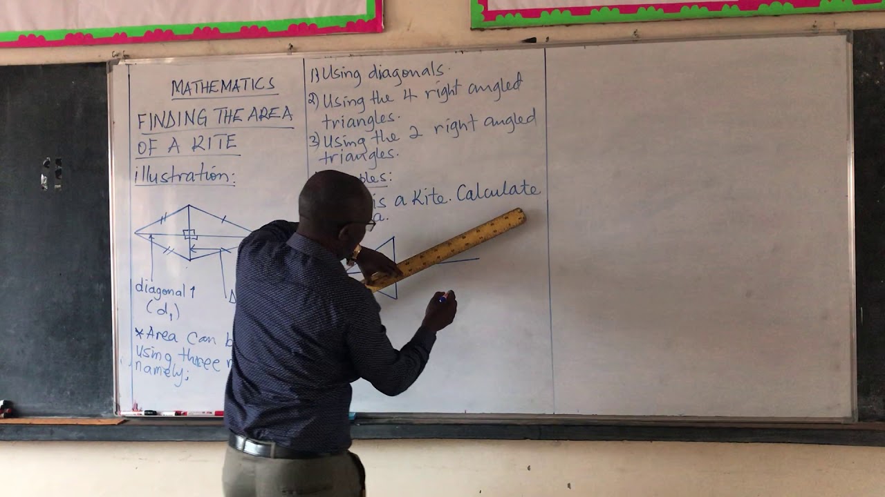 Primary Seven - Mathematics - Area of a kite - YouTube