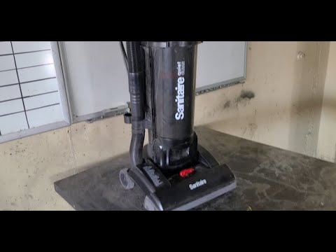 How to change belt on Sanitaire SC5700& SC5800 Series - YouTube