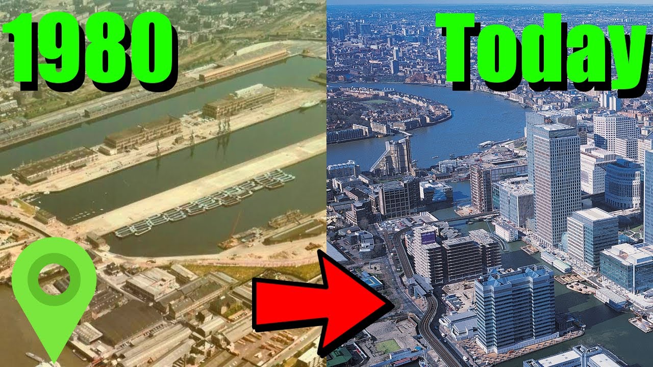 This Is How Much London Changed Between 1981 & 2021 - YouTube
