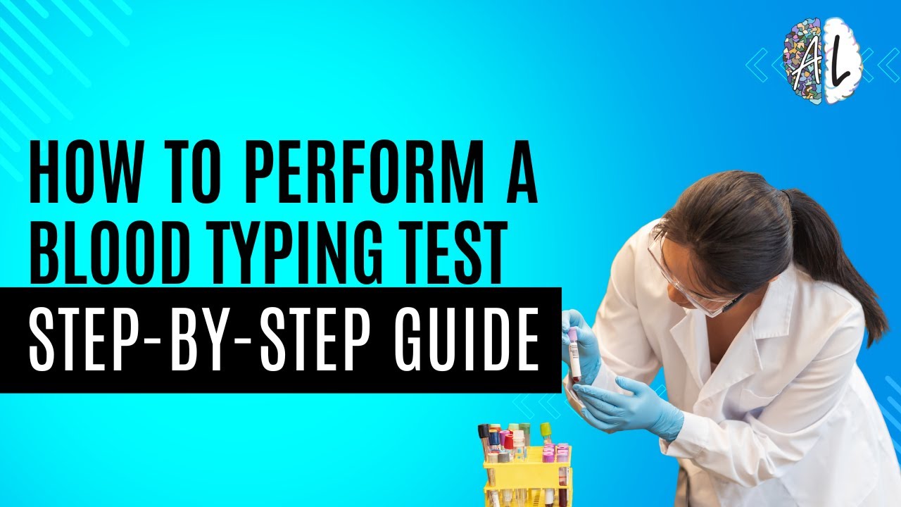 How to Perform a Blood Typing Test | Step-by-Step Guide with Results ...