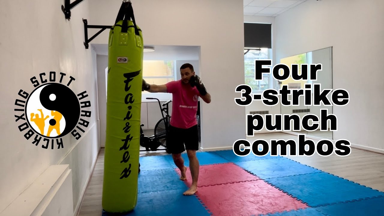 Four 3-strike Punch Combos - YouTube