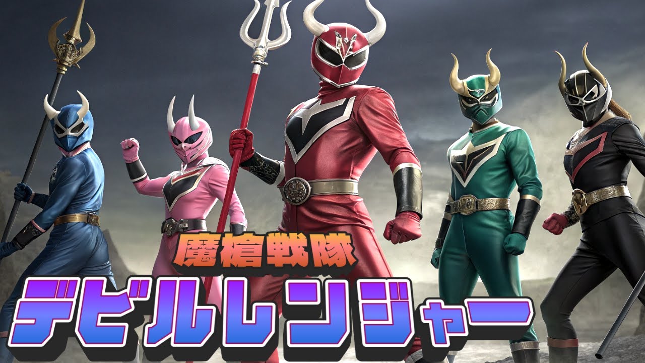 Demon Spear Squadron Devil Ranger: Unleashed A New Era of Original ...