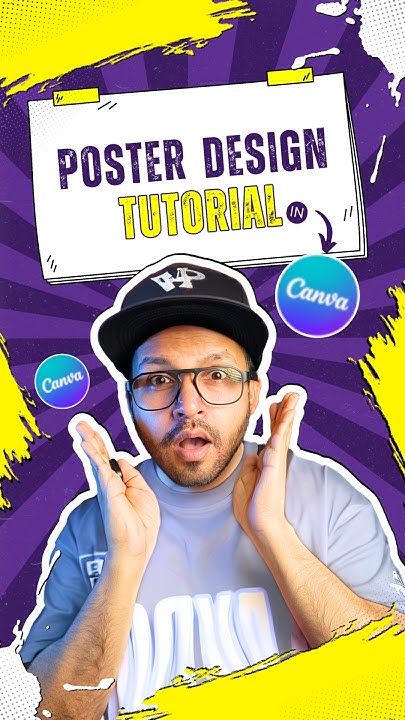 How To Make Professional Poster In Canva | Canva Poster Design Tutorial #CanvaTutorial # ...