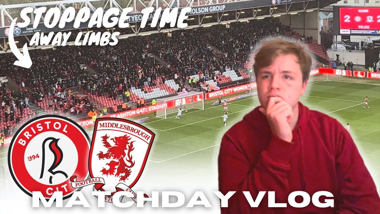 BORO LIMBS AS CITY BOTTLE IT 🍼 | Bristol City 2-2 Middlesbrough | Match ...