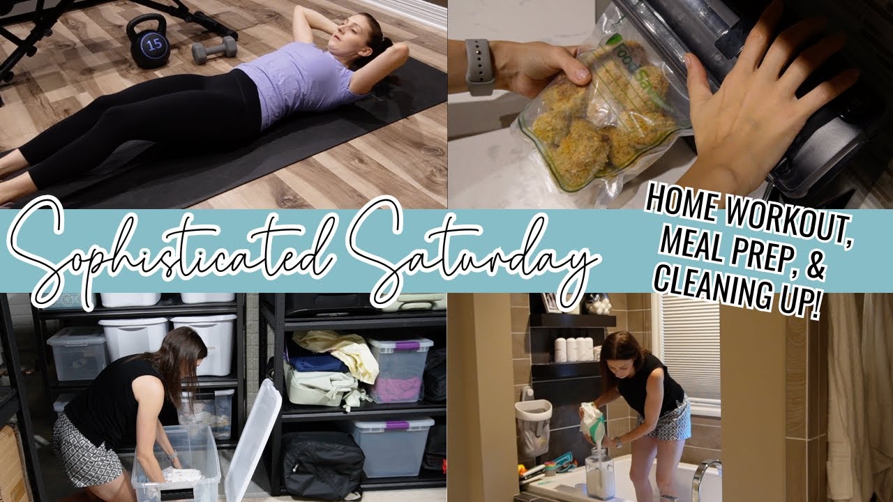 HEALTHY WEEKEND AT HOME ROUTINE // Getting It all Done This Weekend ...