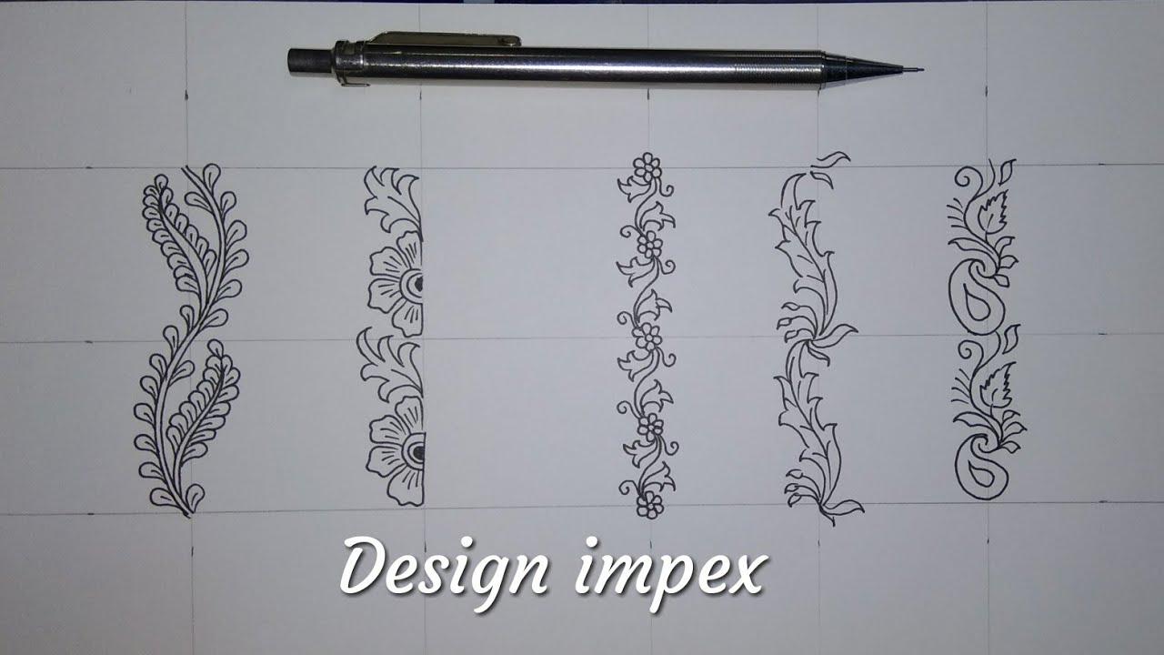 border designs for school project - YouTube