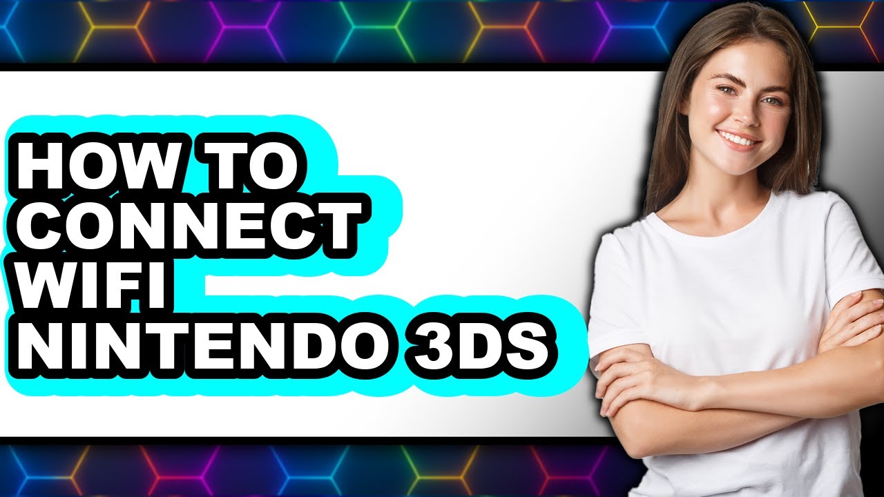 How to Connect Wifi Nintendo 3ds (only Way) - YouTube