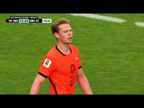 Frenkie de Jong vs Sweden (20-06-2026)