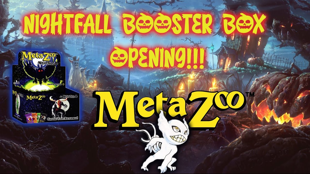 Opening Up A *MetaZoo* NIGHTFALL Booster Box!! Lets Hangout & Talk ...