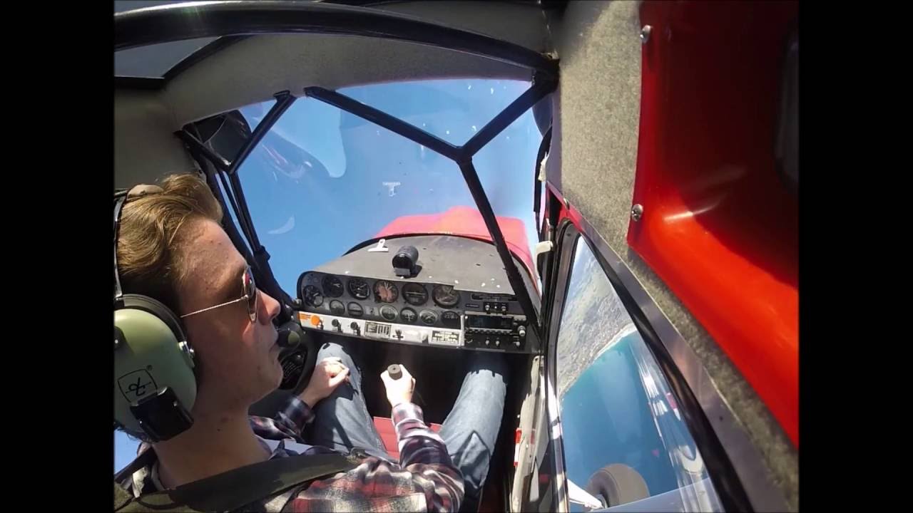 Training flight - Wingover maneuvers - YouTube