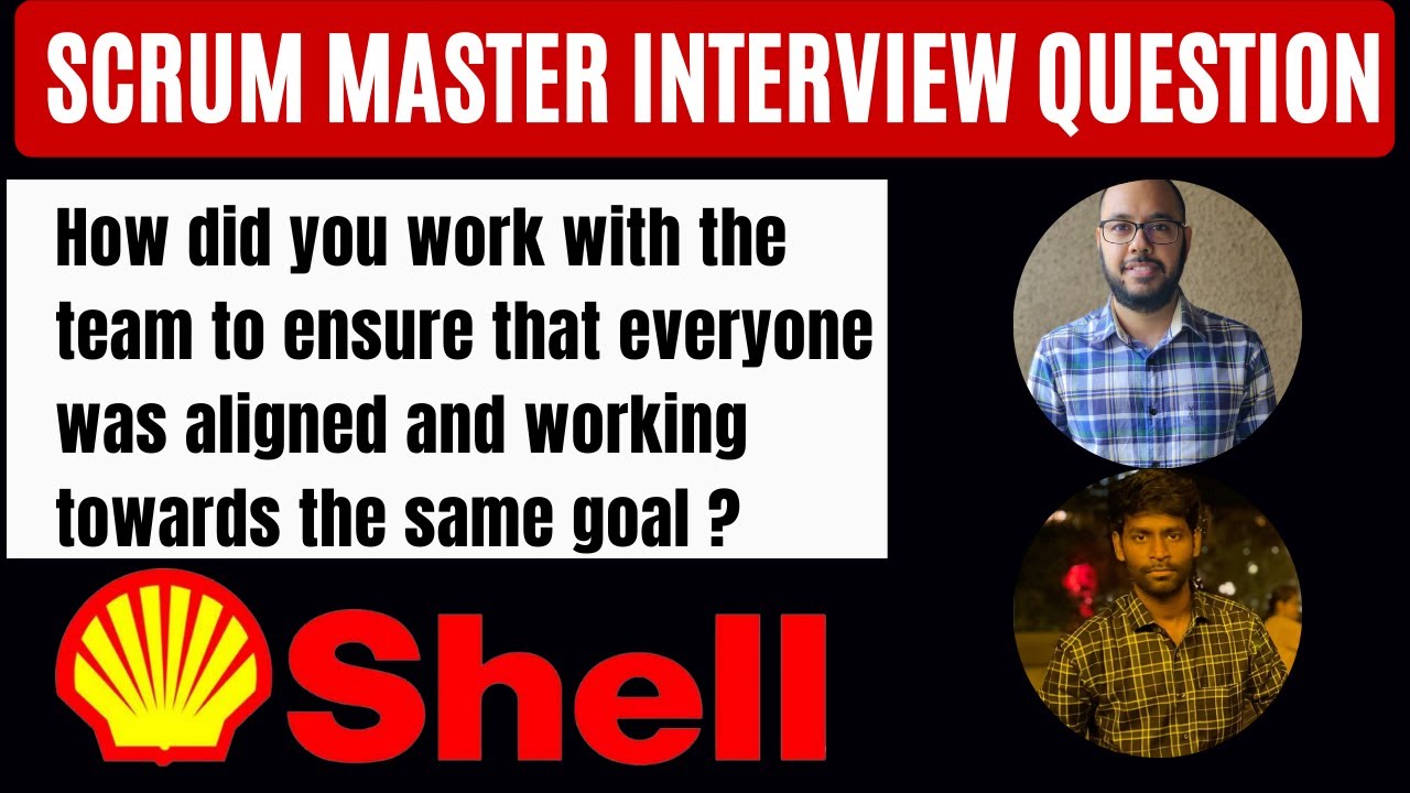 [ Shell ] Real Scrum Master Interview Questions and answers I scrum ...