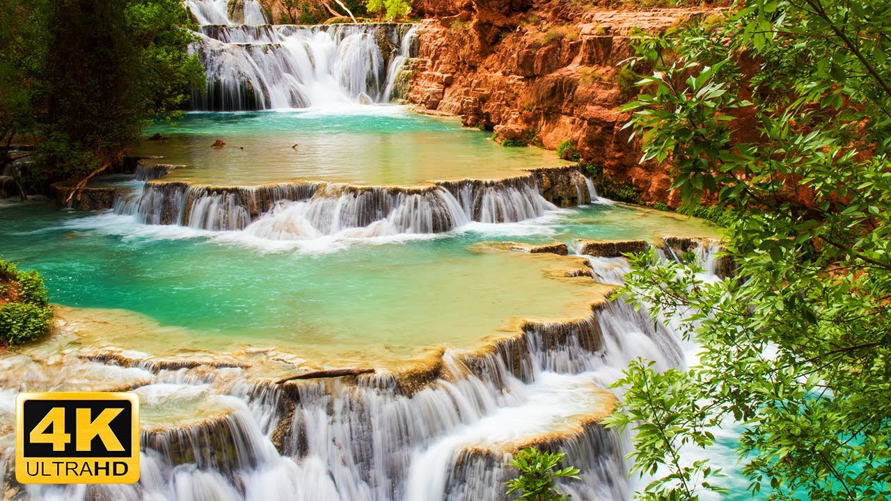 6hours Spectacular Aerial Views 4K with Relaxation Music - YouTube