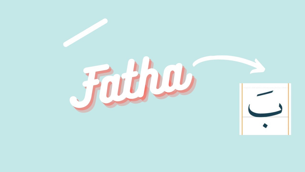 Arabic letters - Fatha - YouTube