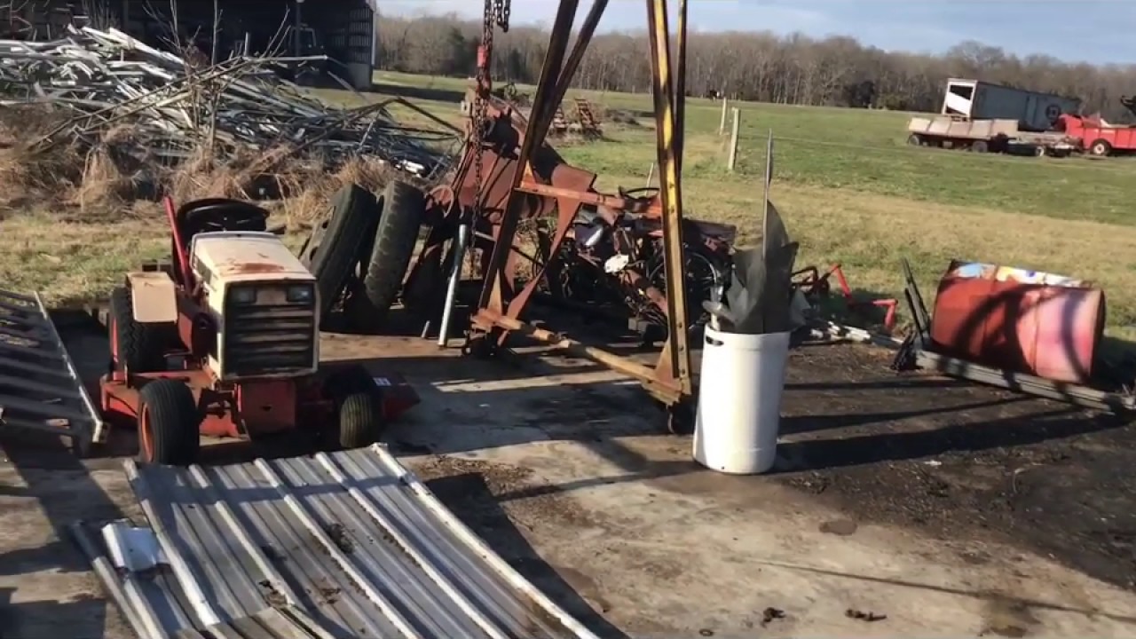 Scrap pile clean up week 2 - YouTube