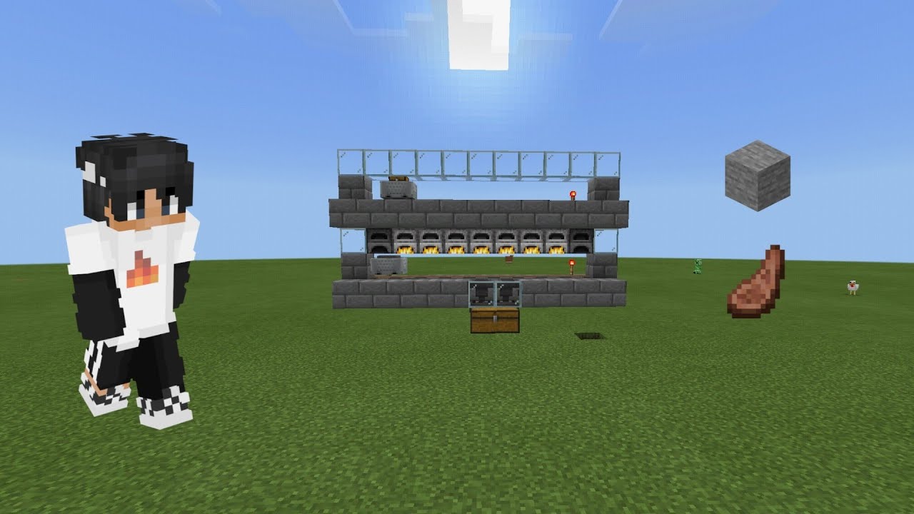 || How to make smelting system in Minecraft || Minecraft #12 || - YouTube