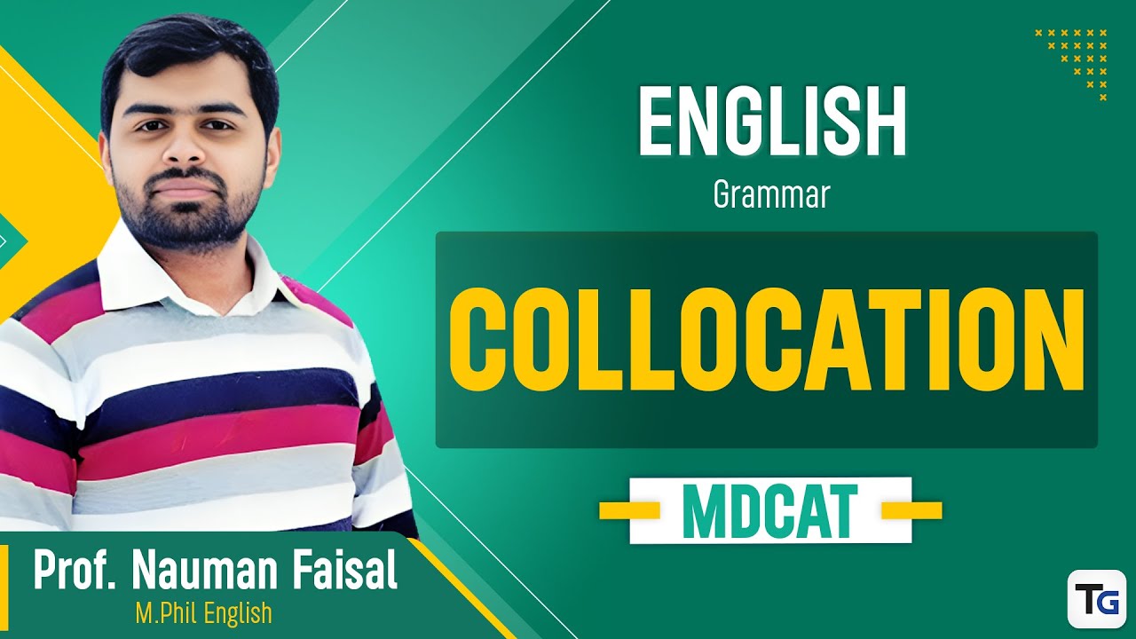 English | Grammar | Collocation | MDCAT - YouTube