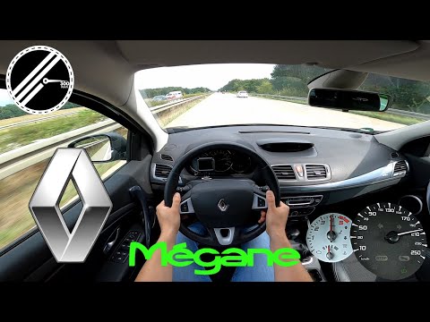 Renault Mégane III 1.9 dCi Grandtour 131 PS Top Speed Drive On German Autobahn No Speed Limit POV