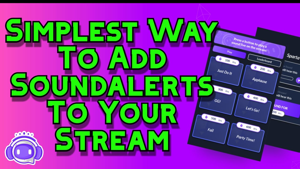 SIMPLEST way to add Soundalerts to your Twitch stream via channel ...