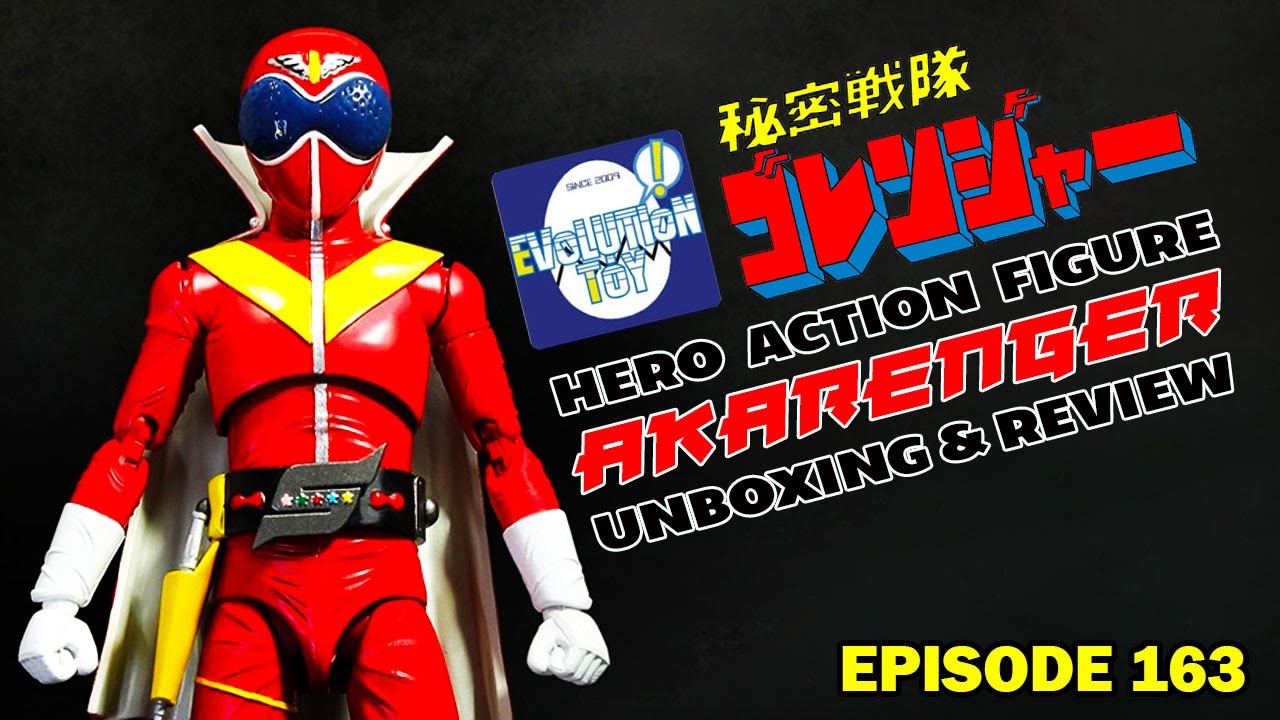 Unboxing and Review of Akarenger from Super Sentai Goranger: A Must ...