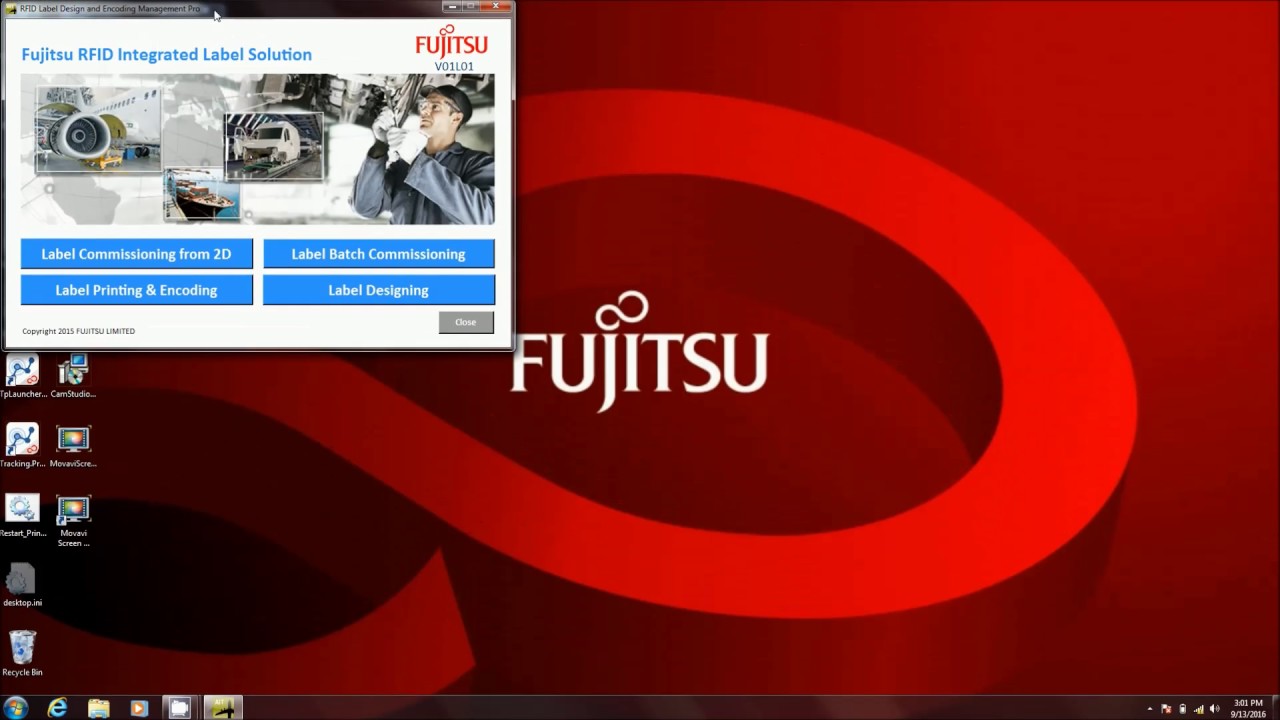 Fujitsu's Label Design and Encoding Management Pro Software - YouTube