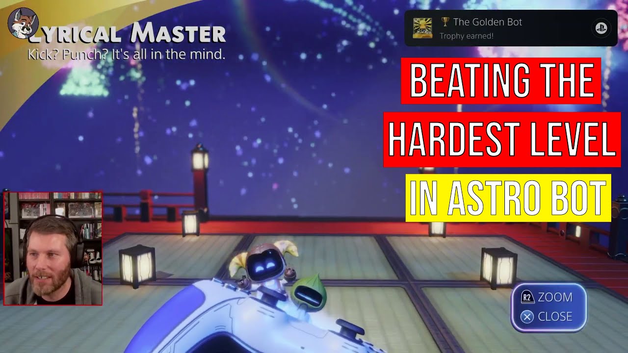 Beating the HARDEST level in Astro Bot - Great Master Challenge! - YouTube