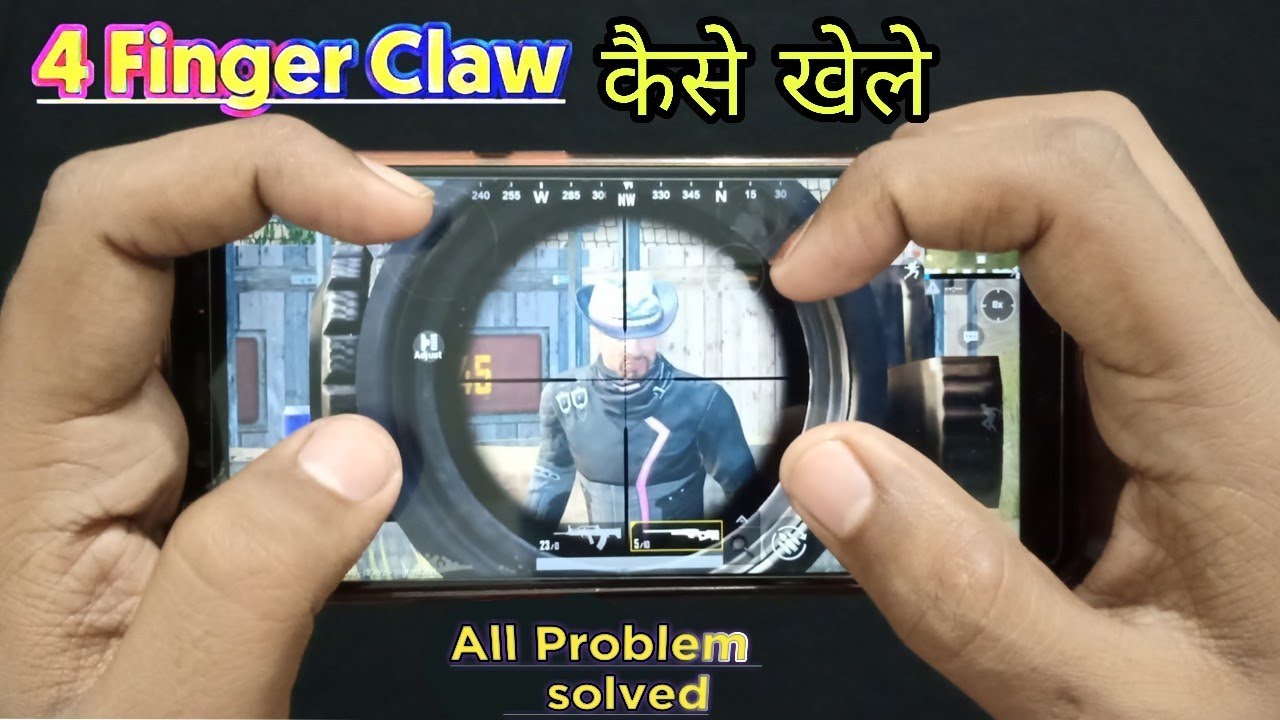4 Finger Claw Tutorial | Best 4 Finger Claw Control In Pubg Mobile ...