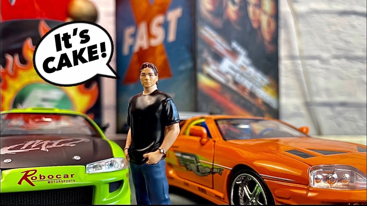 Paul Walker, Fast and the Furious cake trend #cakedecorating # ...