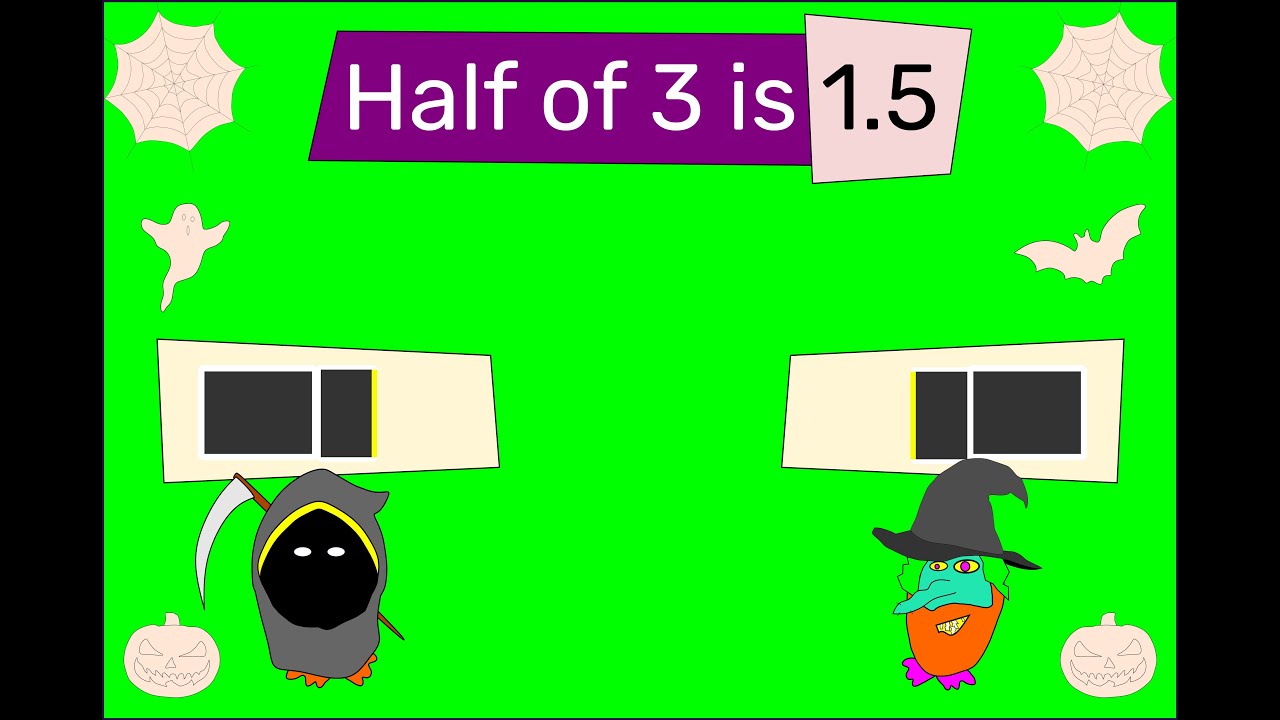 Halving Odd Numbers Song AKA 0.5 - Adam Up Maths - YouTube
