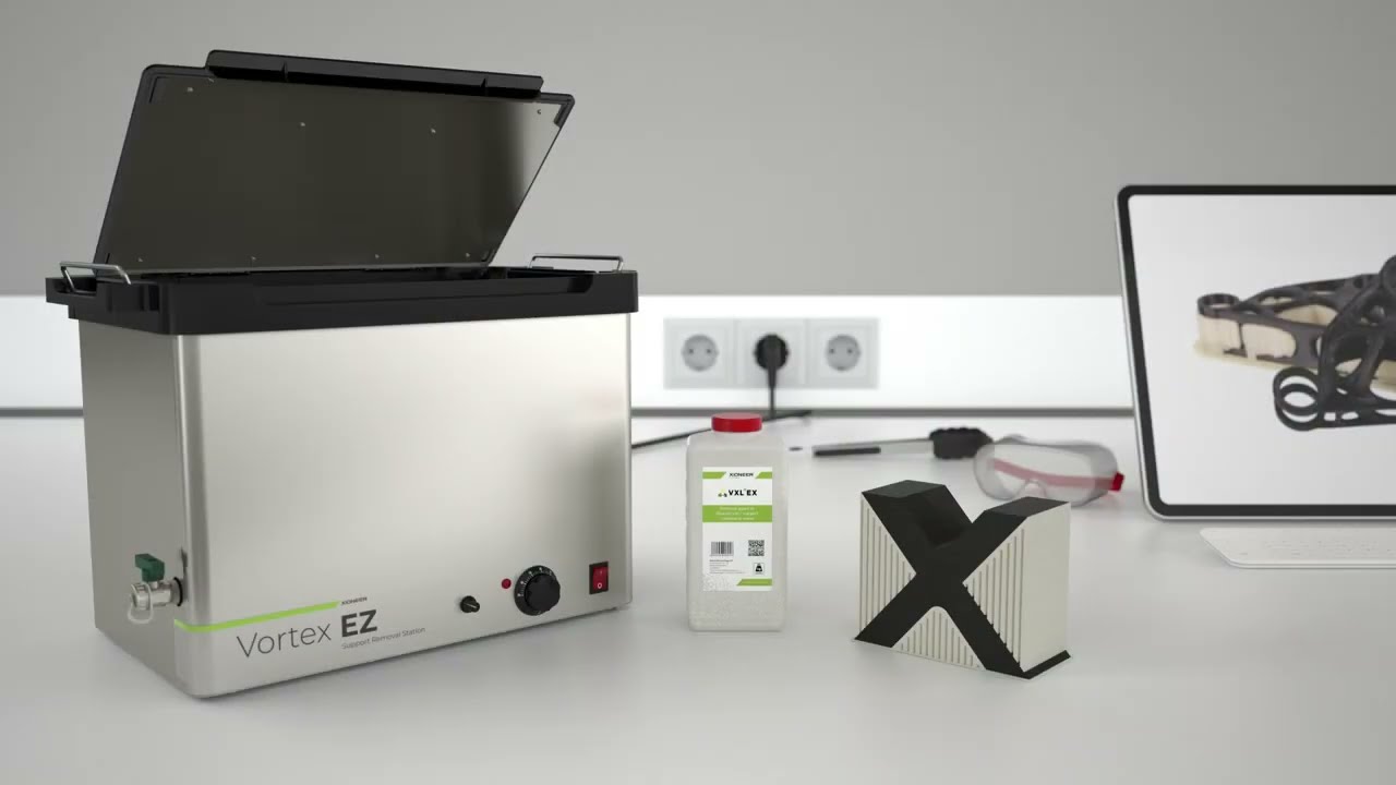 How to Use Xioneer "Vortex EZ" Support Removal Station - YouTube