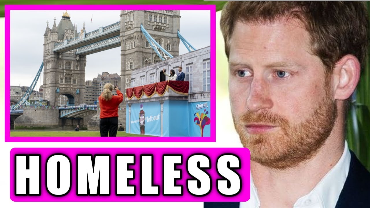Homeless🛑Prince Harry and Meghan found new home under bridge - YouTube