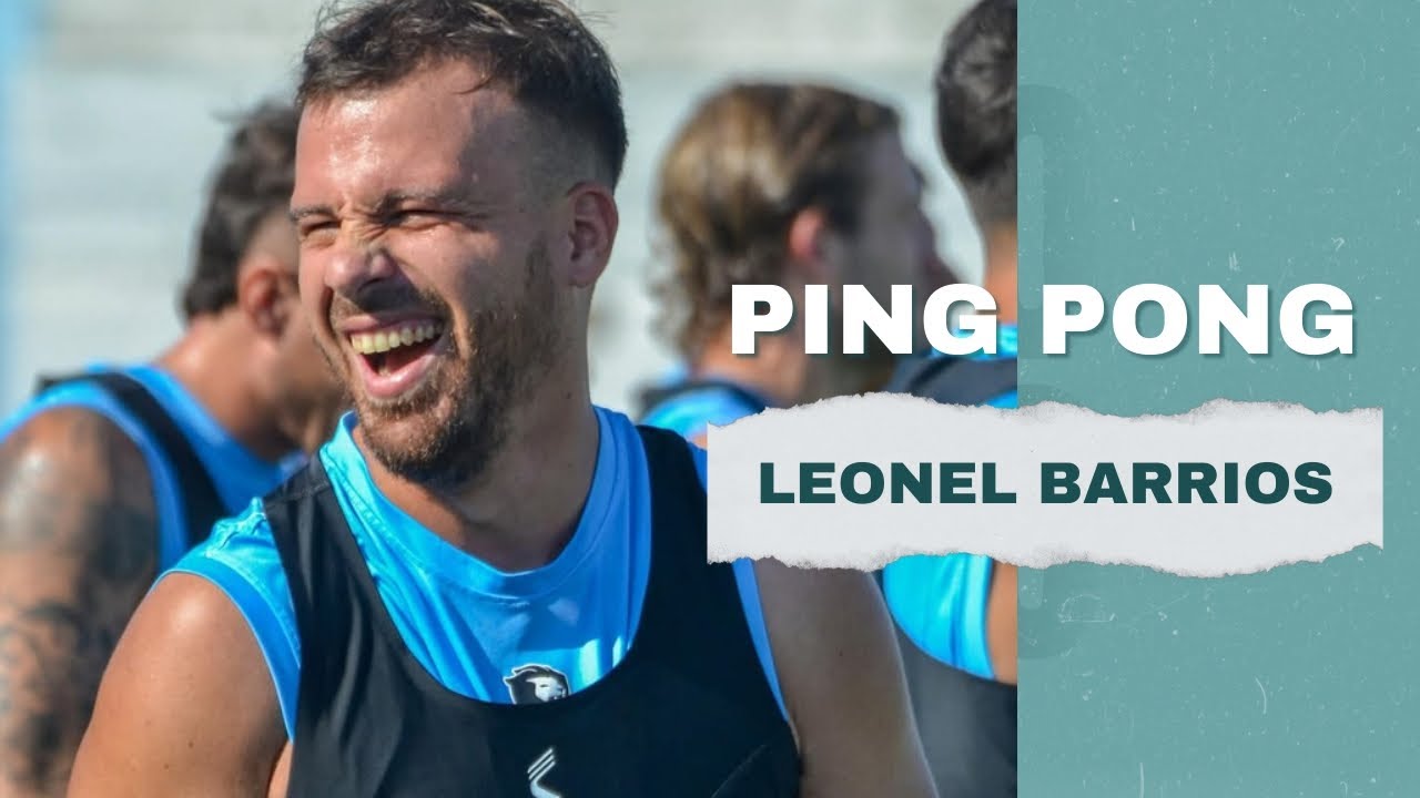 PING PONG CON LEONEL BARRIOS #racingcba - YouTube