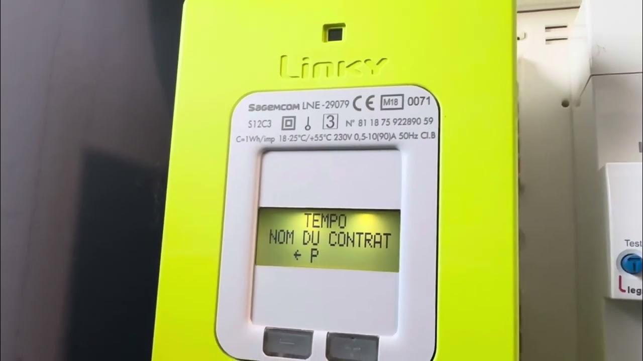 TEMPO EDF Contact C1-C2 LINKY fermé uniquement en HEURES PLEINES ROUGE ...