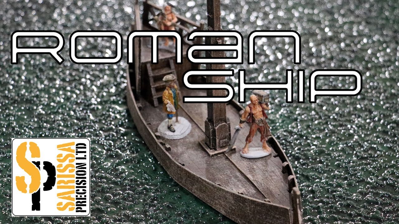 Building the "Roman Trade Ship" MDF Kit from Sarissa Precision - YouTube