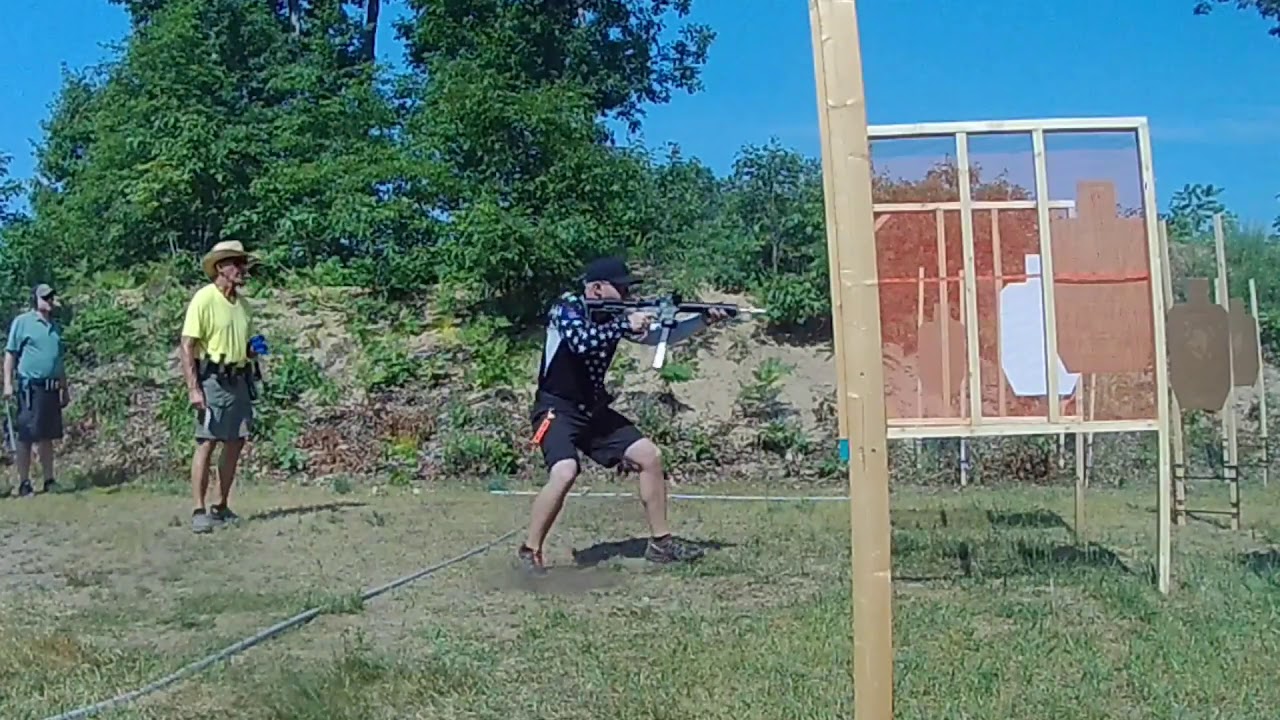Speed shooting PCC during USPSA competition - YouTube