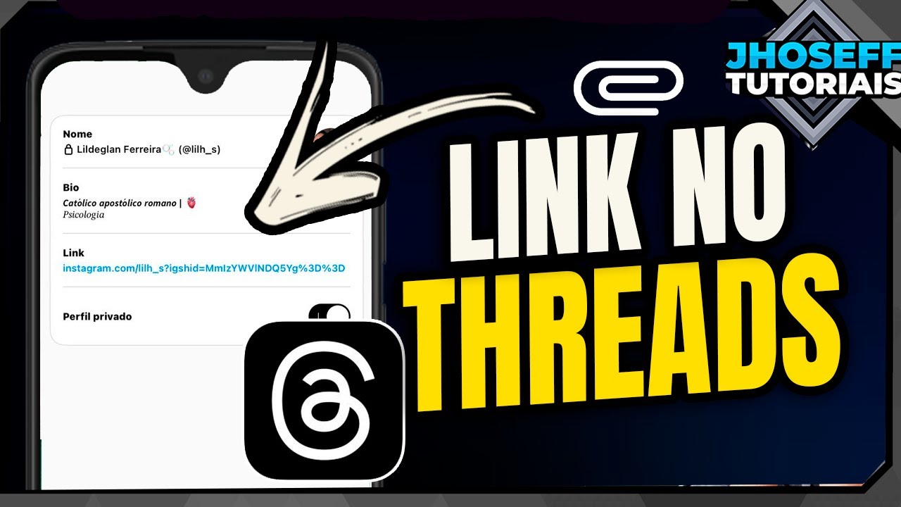COMO COLOCAR LINK NO THREADS! - Atualizado! - YouTube