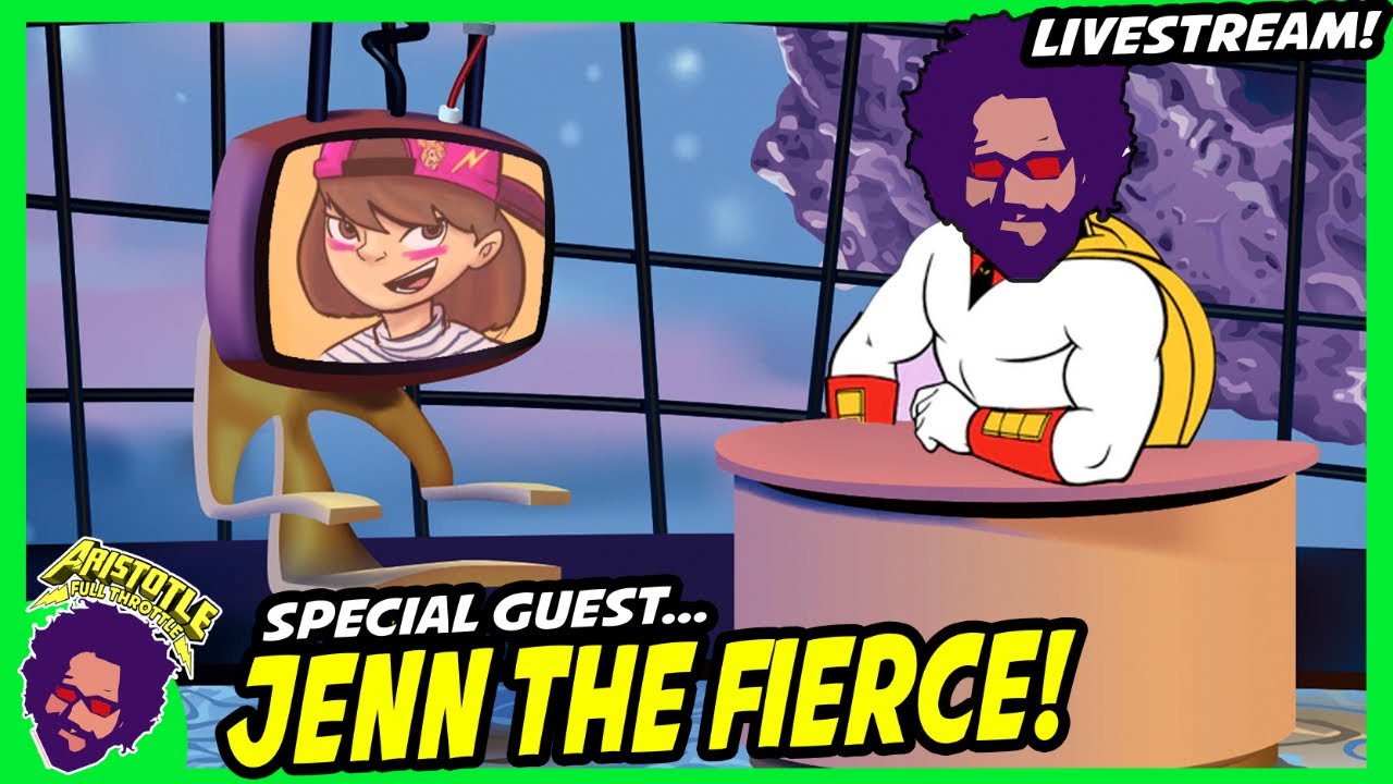 Scary Games w/ Jenn The Fierce!!! || AFT HIGHLIGHTS - YouTube