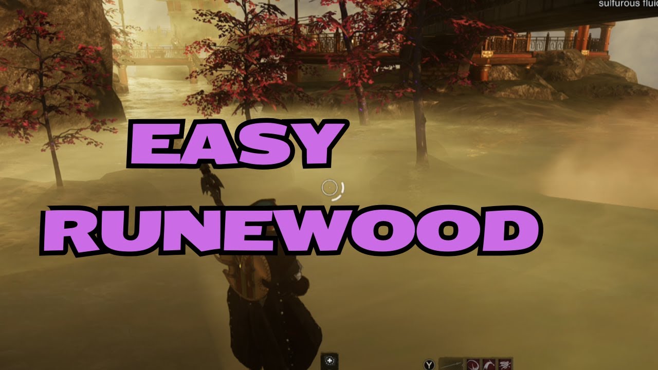 Runewood Farming - Route 1 - New World Aeternum - YouTube