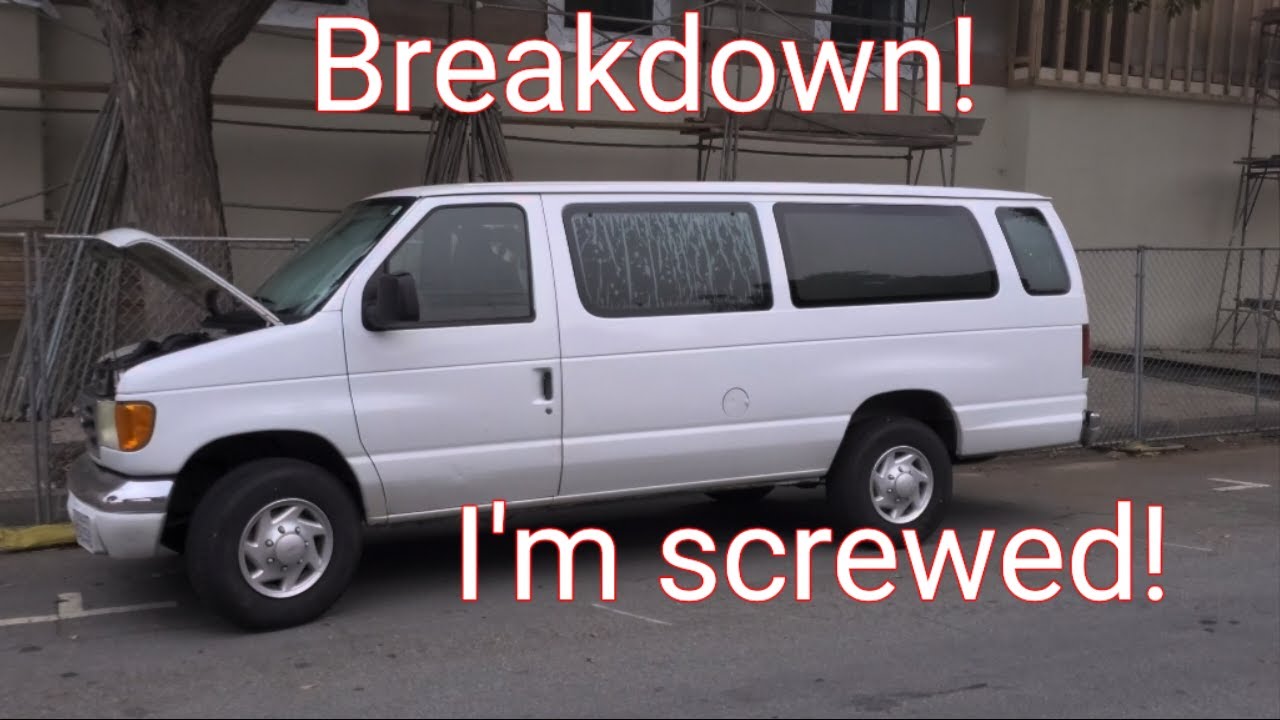 Van Breakdown! One of the hardest parts of Van Life! - YouTube
