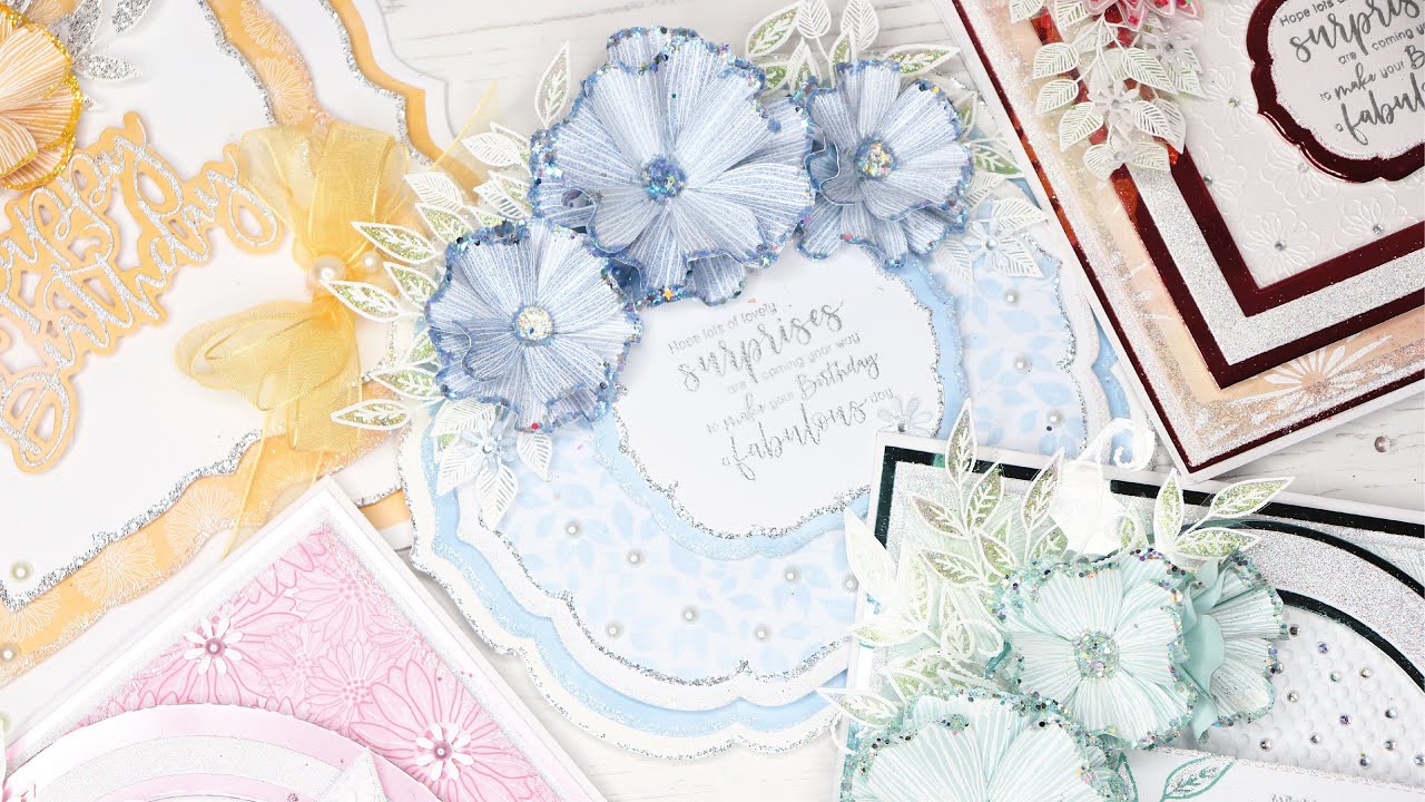 Chloes Creative Cards 8x8 Nesting Dies Launch Video - YouTube