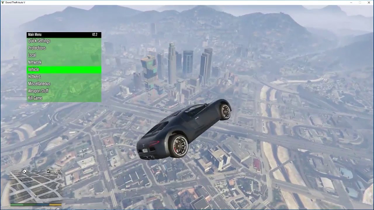 Gta 5 Modded GUI - YouTube