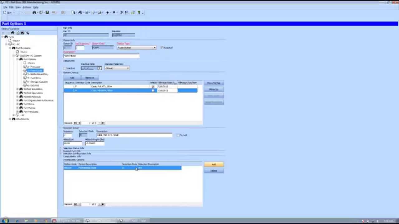 M1 Customization - Product Configurator Compatibility Checks - YouTube