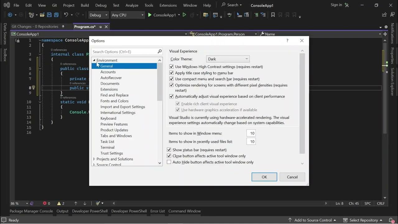 How to turn off autocomplete & suggestions in visual studio 2022 || Intellicode || Text Editor ...